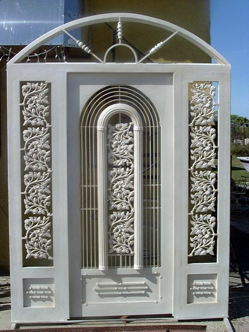 Garzez Modern welding custom door photo gallery pg 3